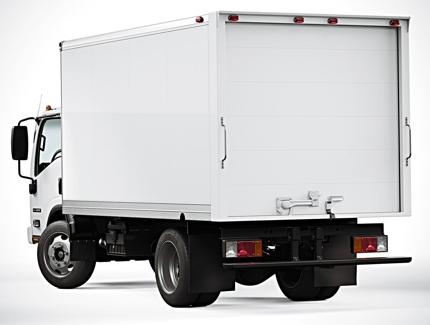 2016 Isuzu Npr Gas 3d Model