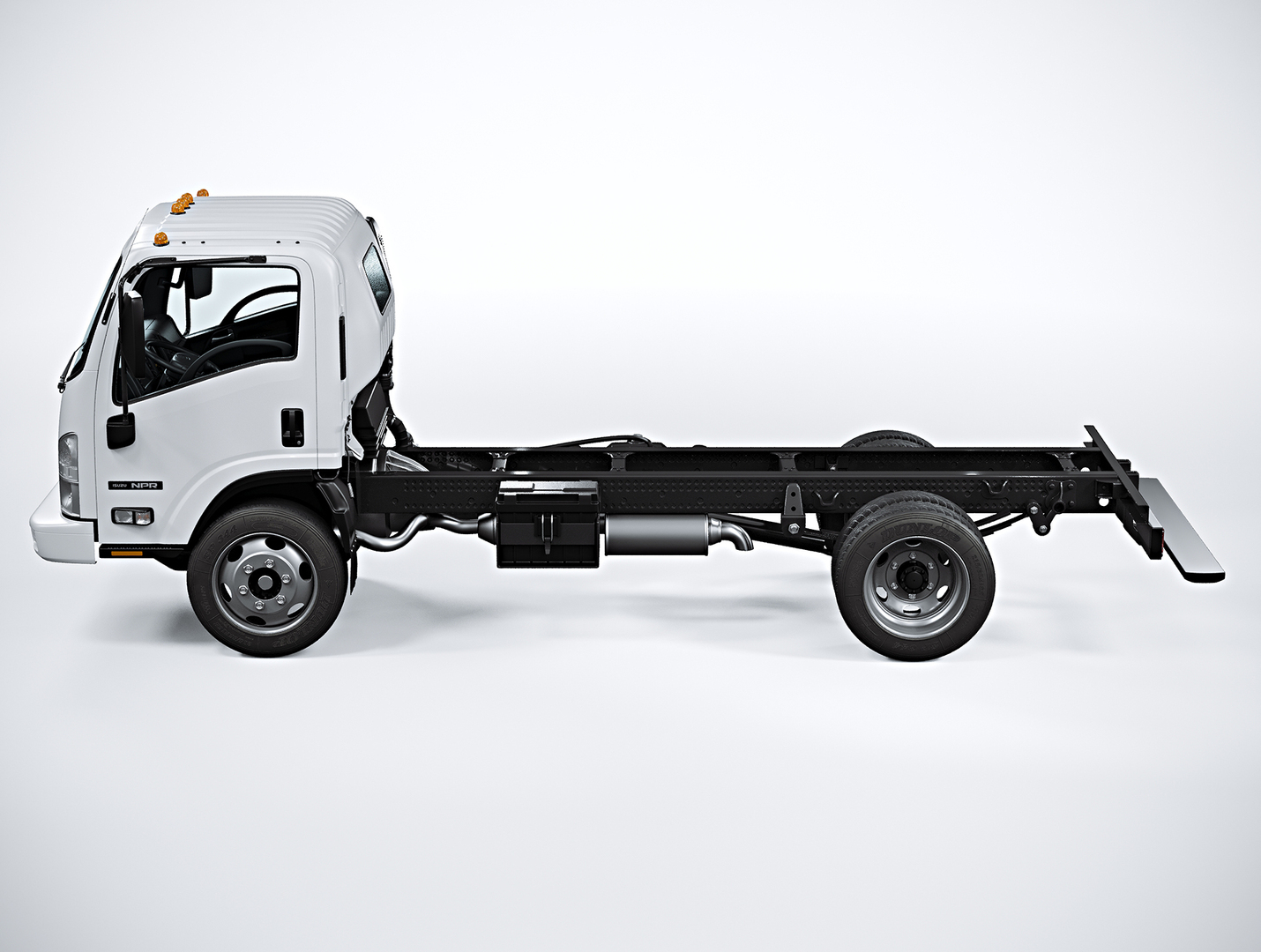 2016 Isuzu Npr Gas 3d Model