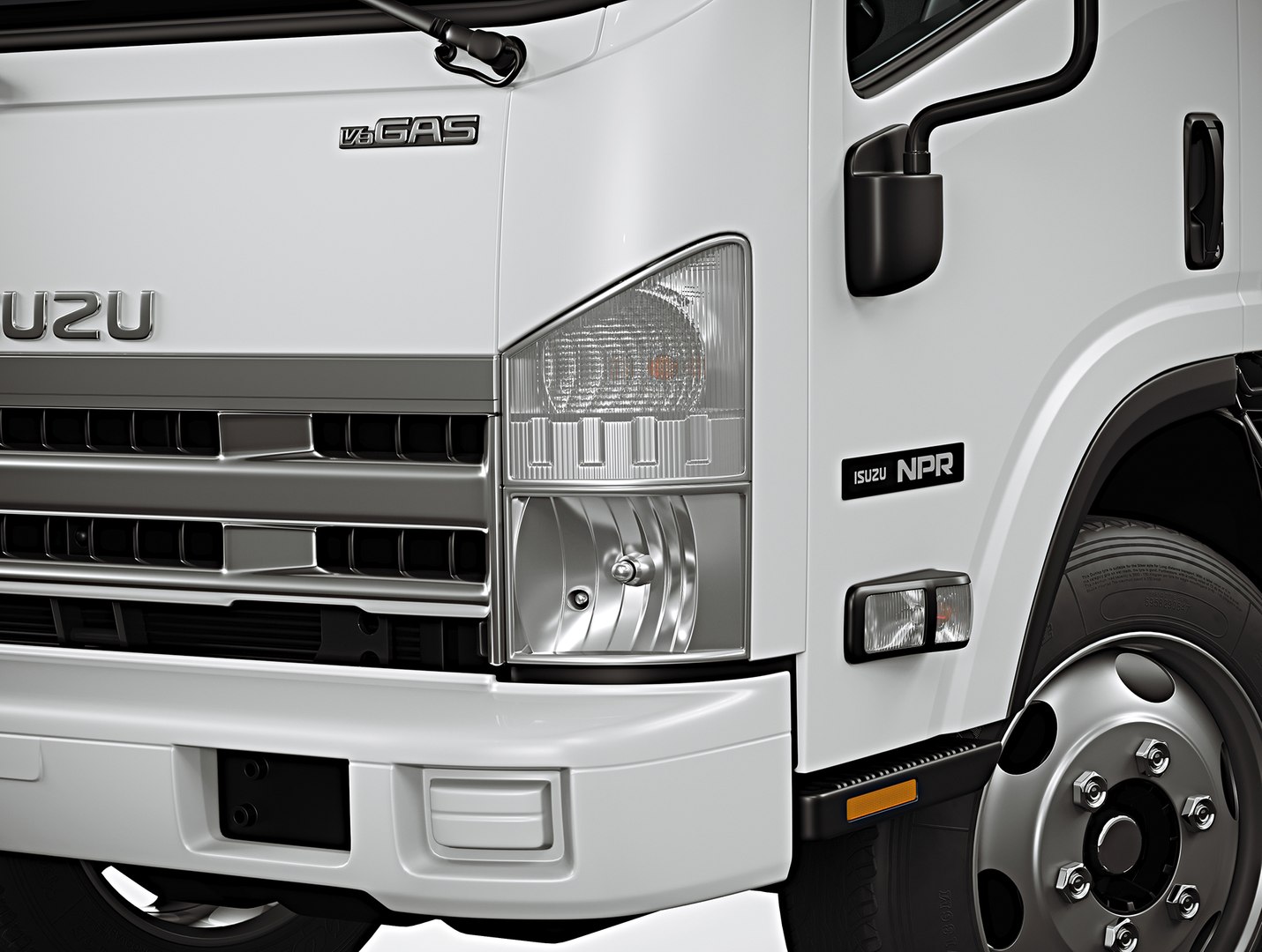 2016 Isuzu Npr Gas 3d Model