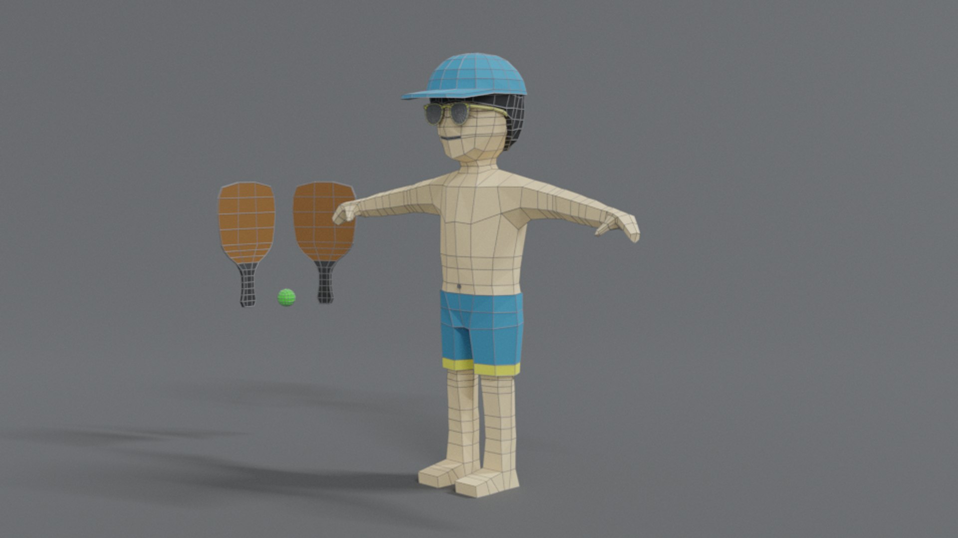3D Summer Guy Model - TurboSquid 1587260