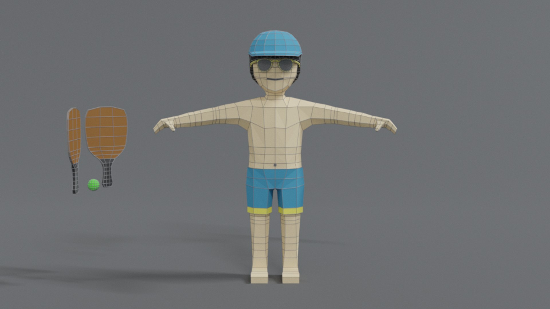 3D Summer Guy Model - TurboSquid 1587260
