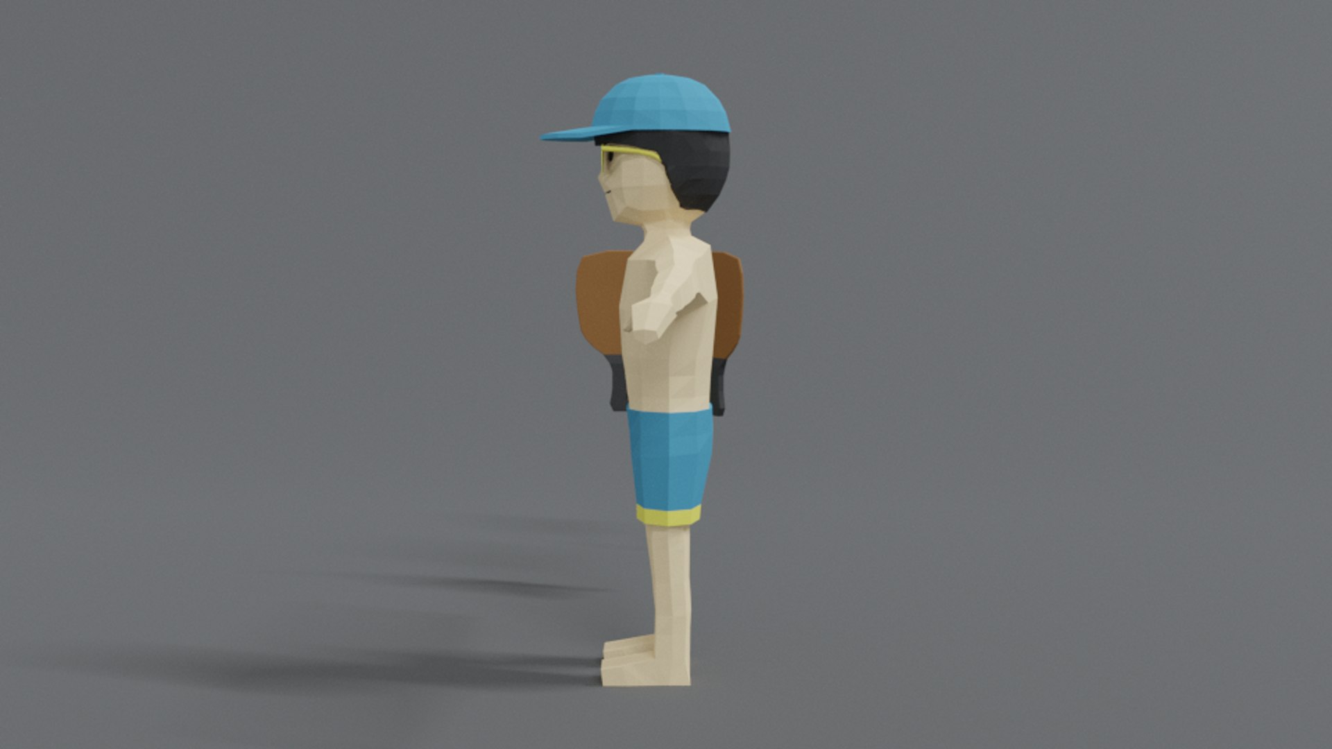 3D Summer Guy Model - TurboSquid 1587260