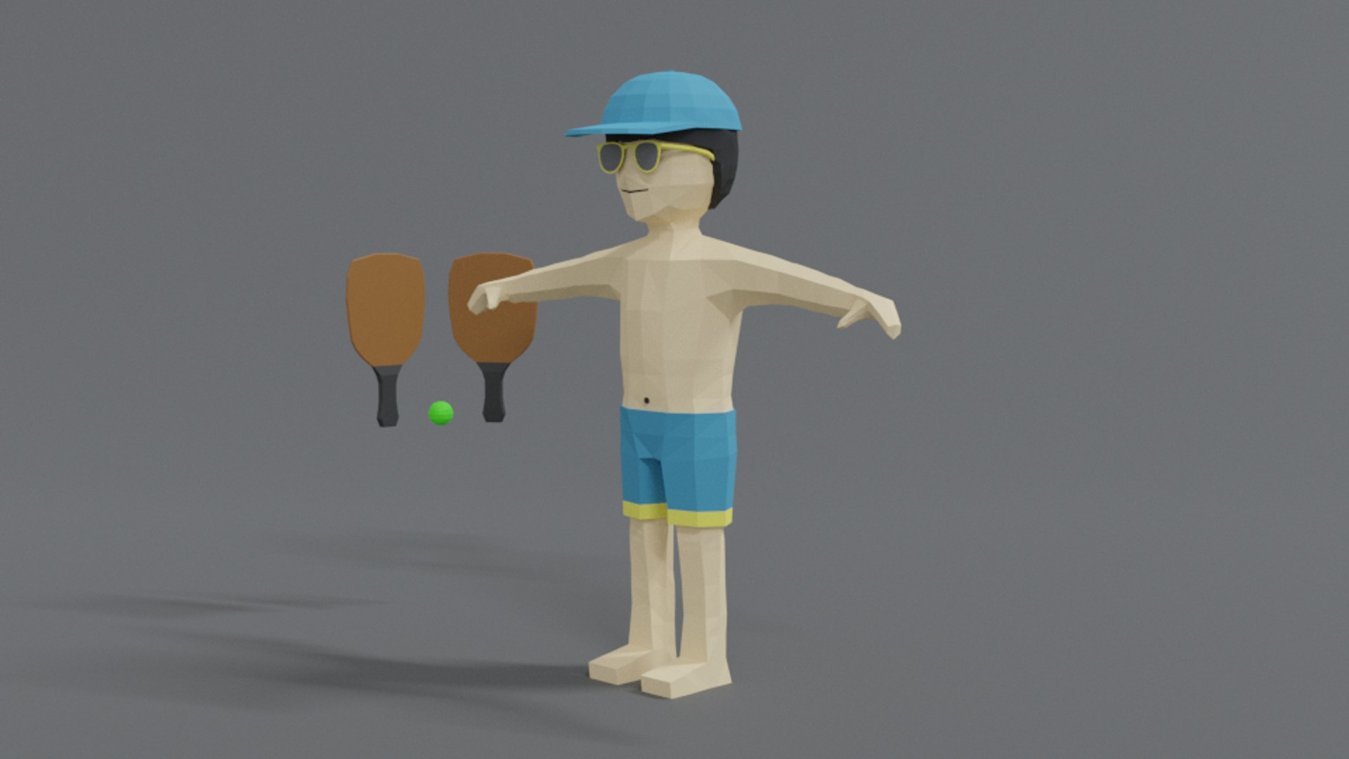3D Summer Guy Model - TurboSquid 1587260