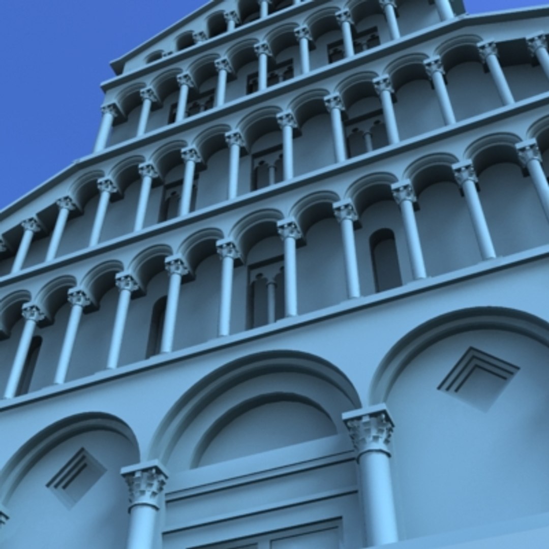 3d Pisa Cathedral Model