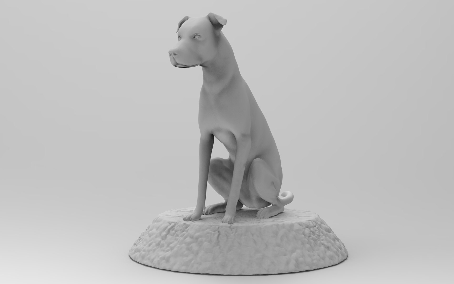 3D Alfred Dog Model - TurboSquid 1989851