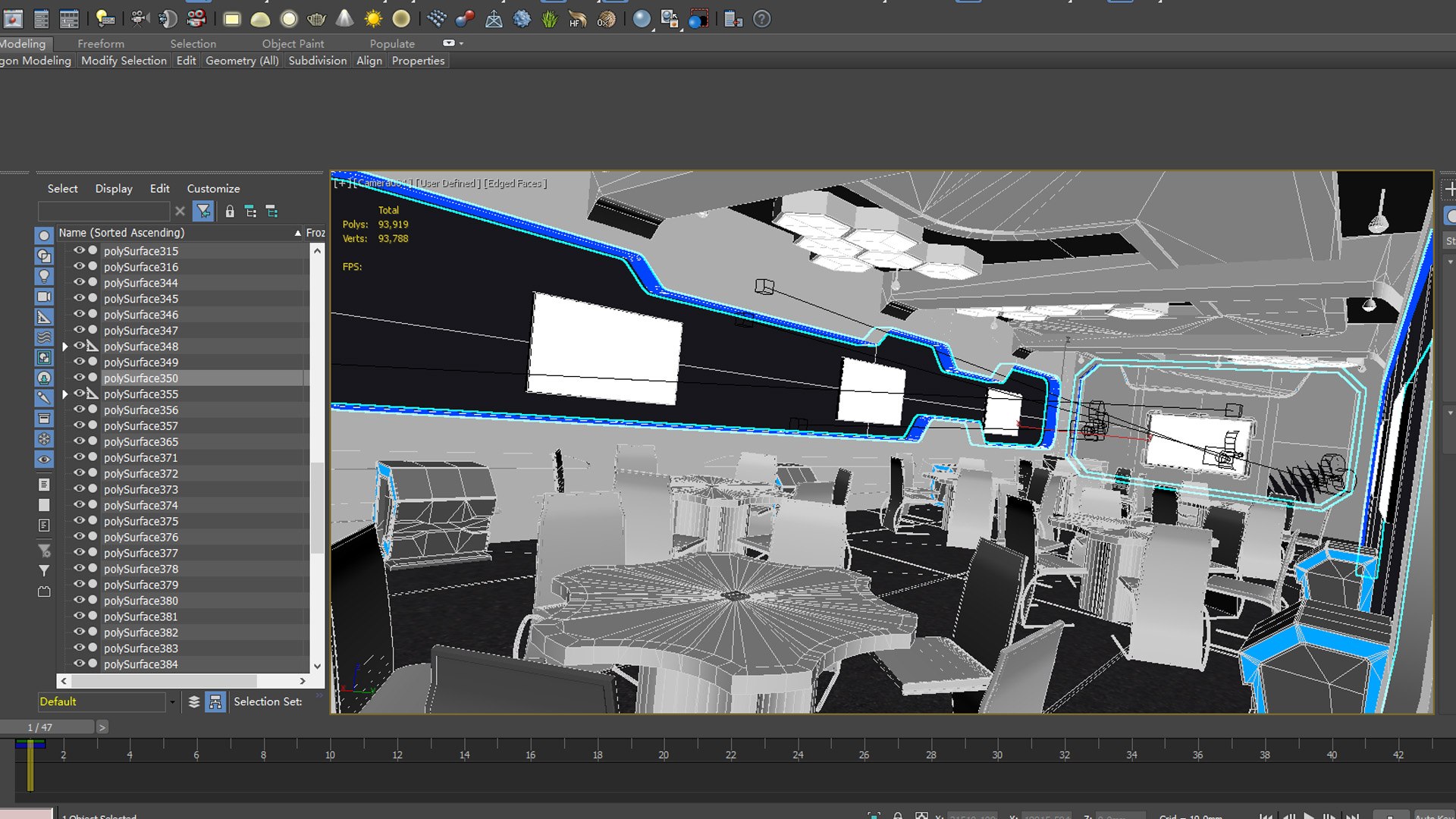 Classroom modern classroom school 3D model - TurboSquid 2160631