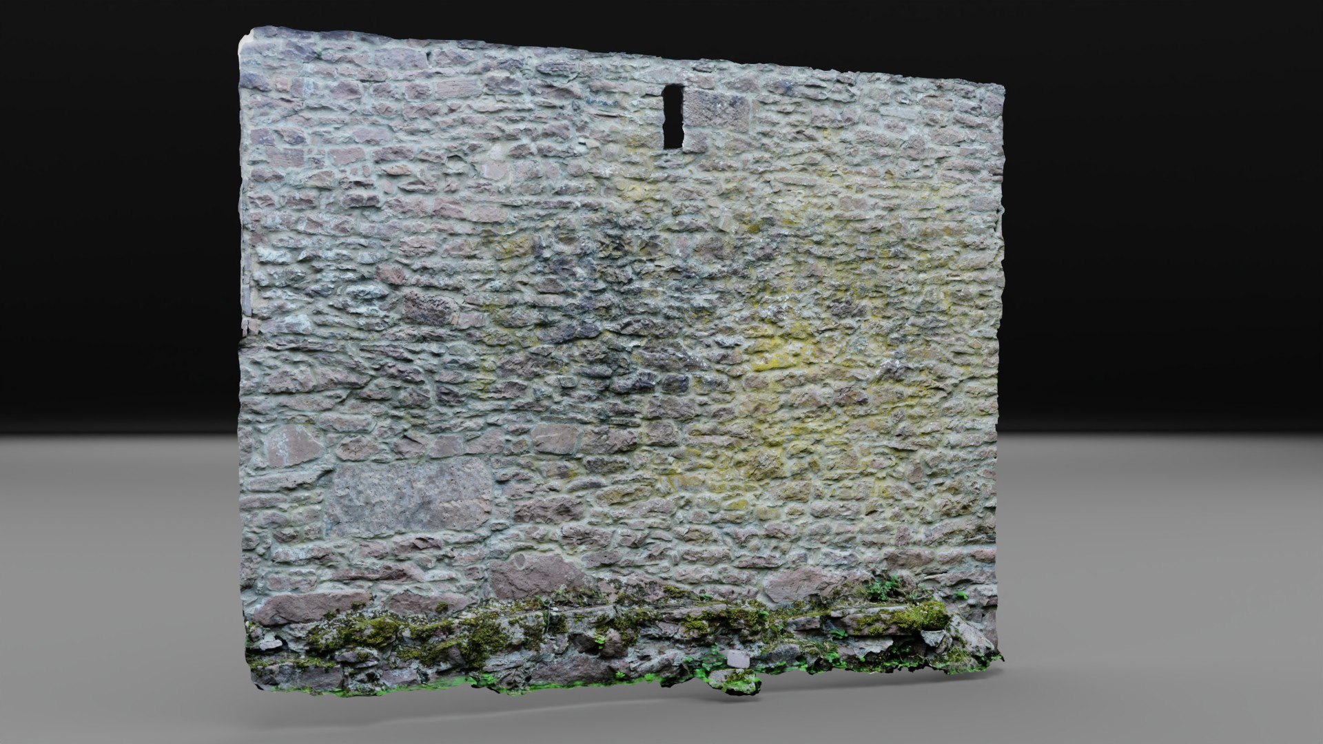 Castle stone old wall high-poly 3D model model - TurboSquid 1954609