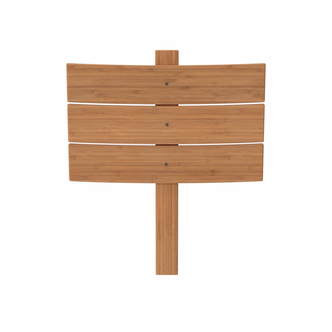 Wooden Sign 3D - TurboSquid 2124525