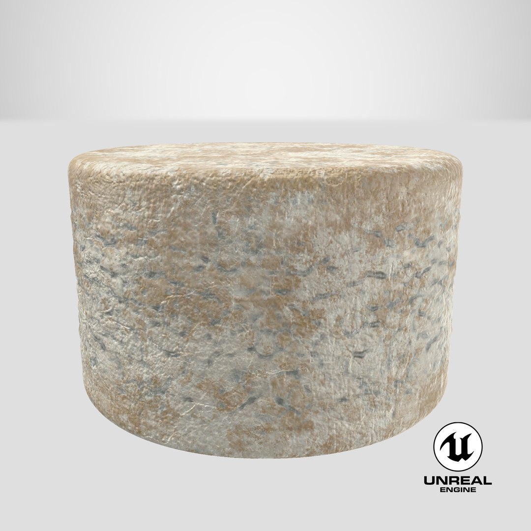 3D blue cheese wheel model - TurboSquid 1165421