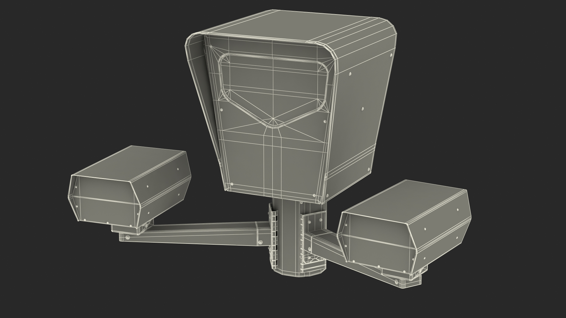 Traffic Control Red Light Camera 3D Model - TurboSquid 1773086