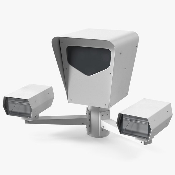 Sensys Gatso Speed and Red Light Camera 3D model - TurboSquid 1774127