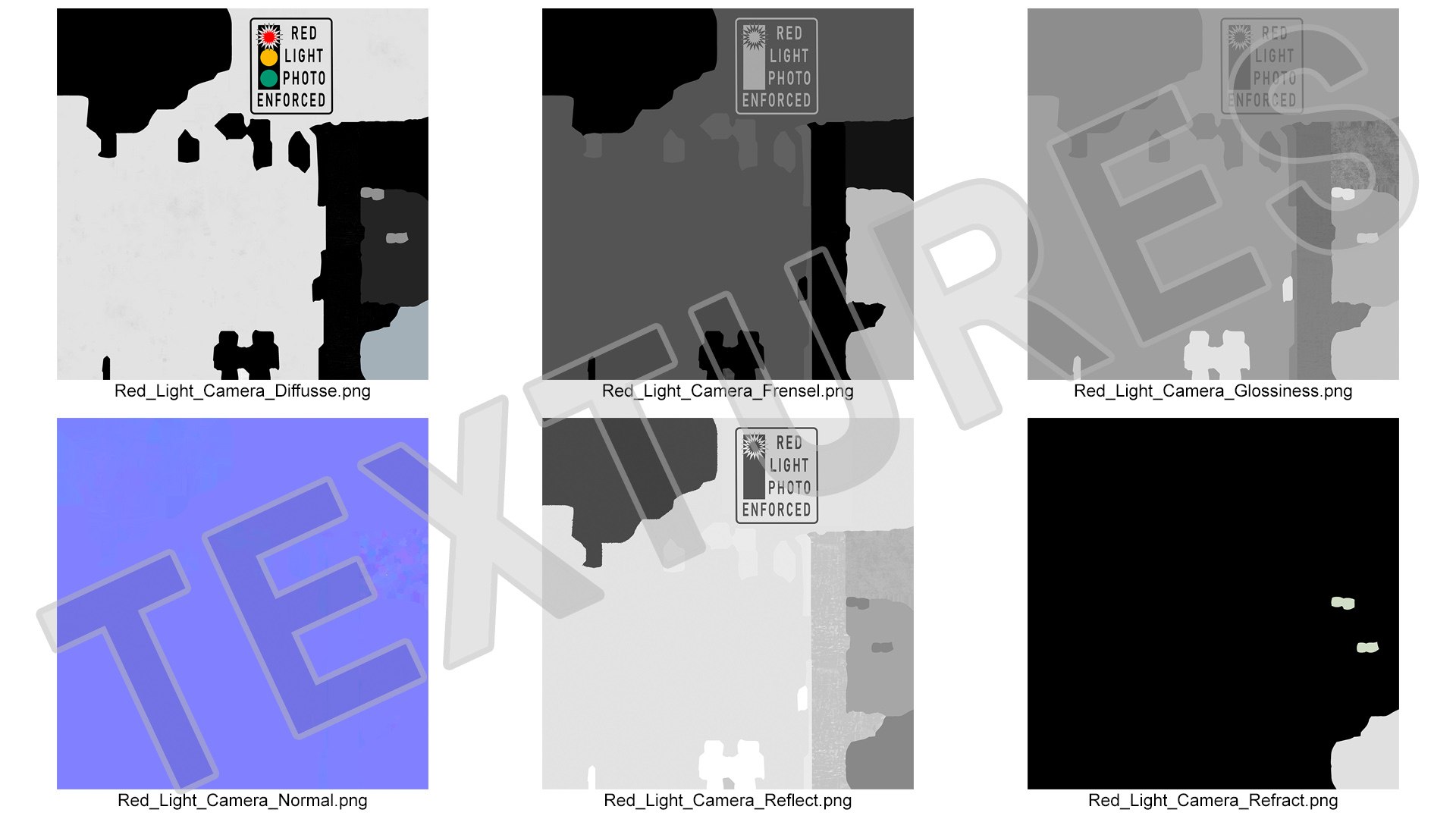 Traffic Control Red Light Camera 3D model - TurboSquid 1773086