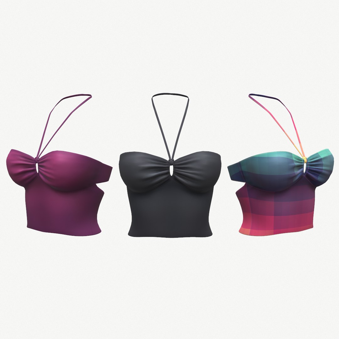 Casual top - 3 colors 3D model - TurboSquid 1740658