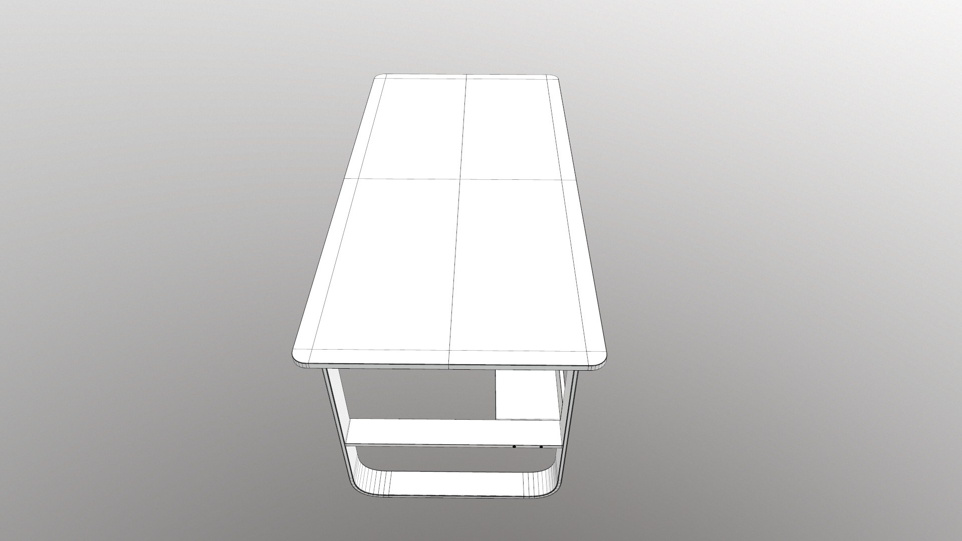 Bench Model - TurboSquid 1945828