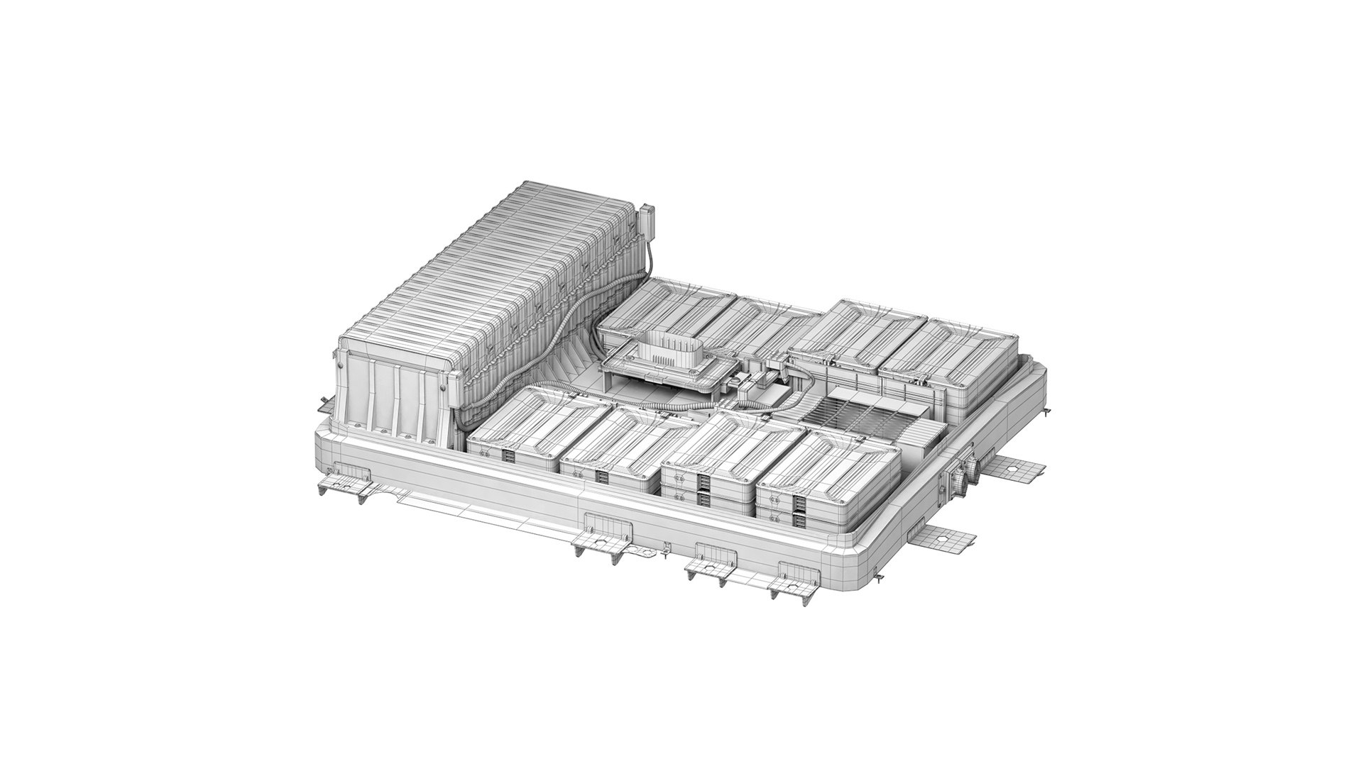 3D Model Nissan Leaf Battery Cell Lithium-ion Accumulator - TurboSquid ...
