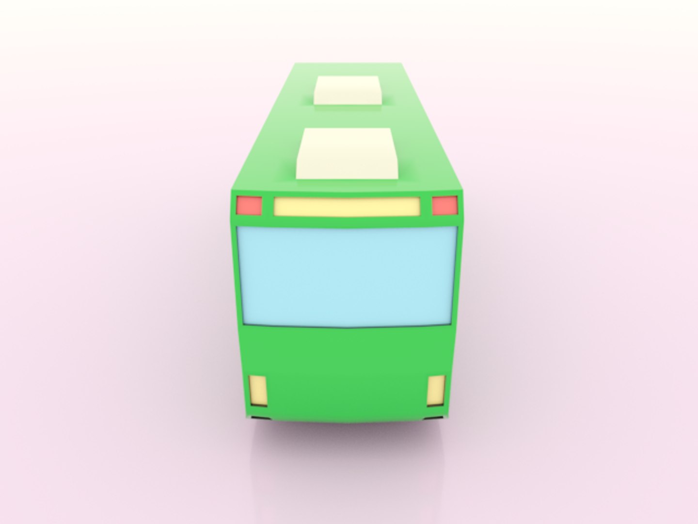 3D Car Bus Cartoon - TurboSquid 1573066