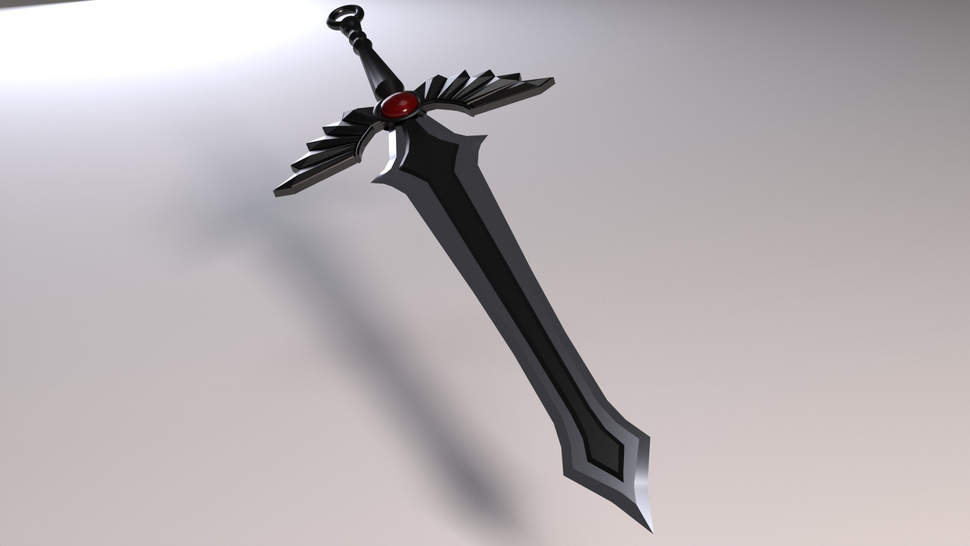 3D Gothic Sword Model - TurboSquid 1848899