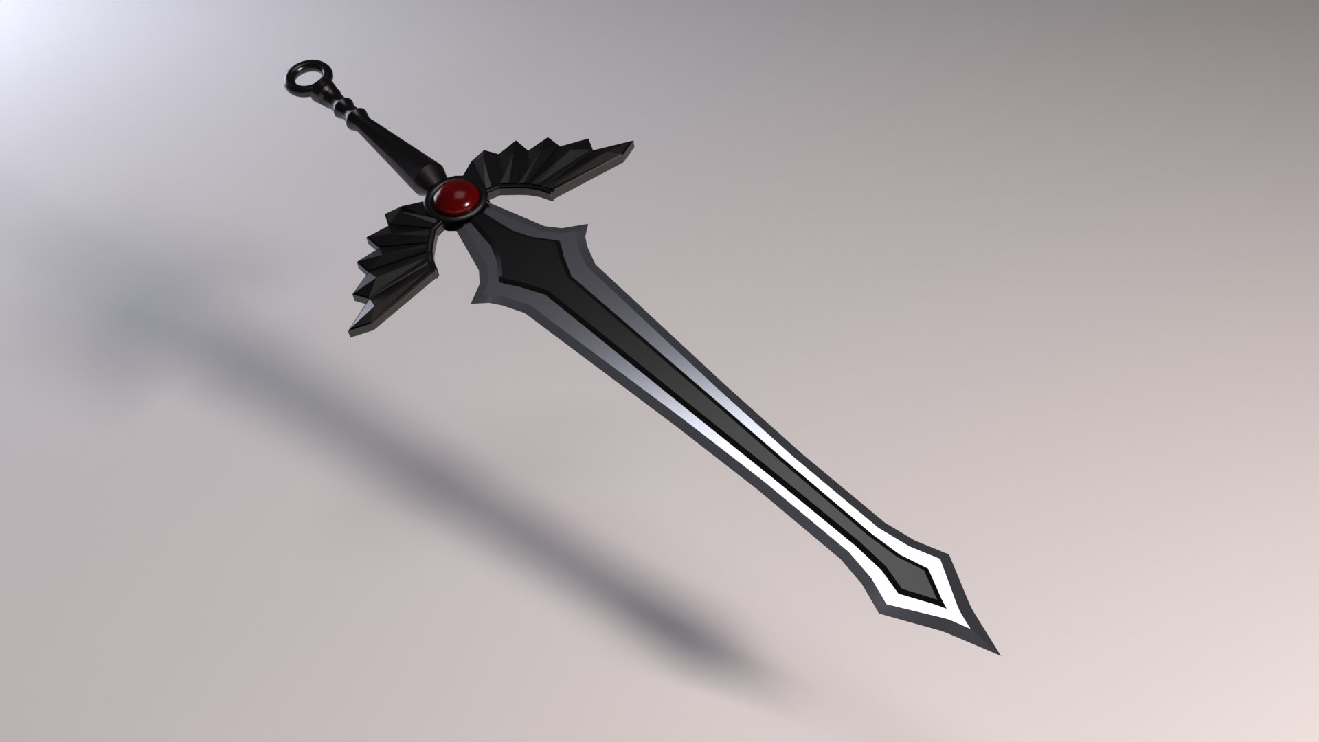 3D Gothic Sword Model - TurboSquid 1848899