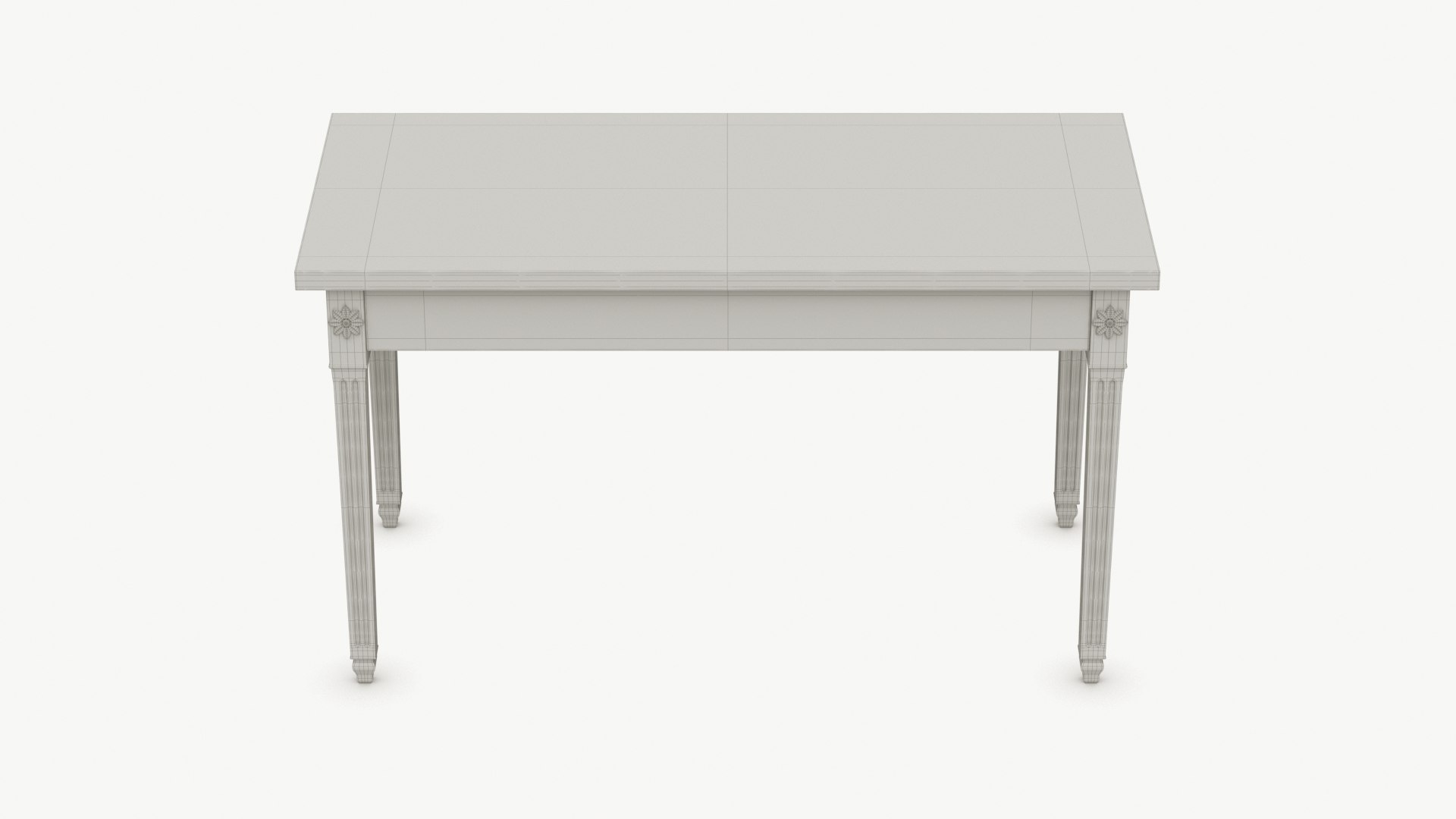 3D Vintage Table Gustavian Model - TurboSquid 2324197
