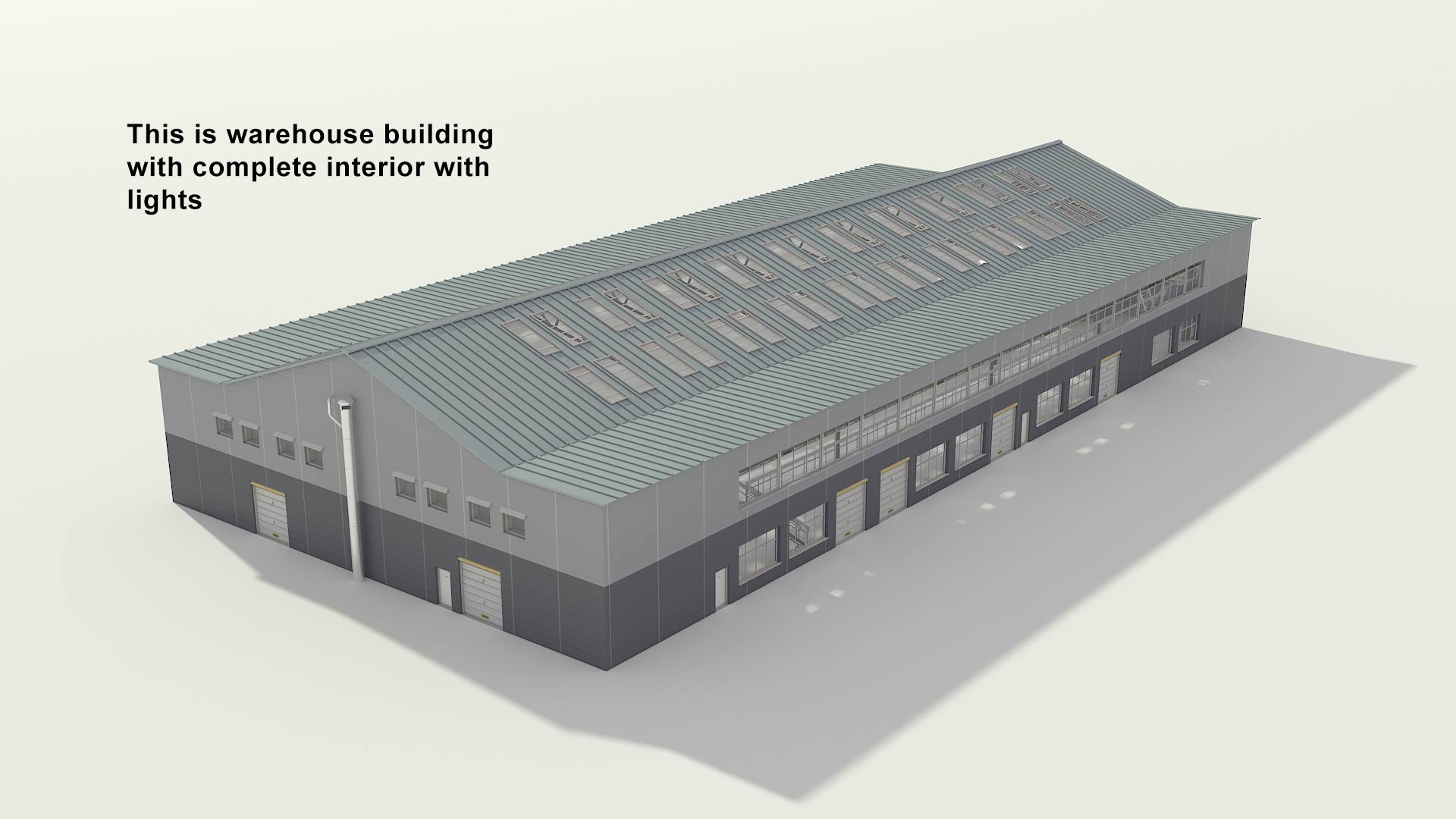 3D Warehouse Interior And Exterior Full Building - TurboSquid 2215986
