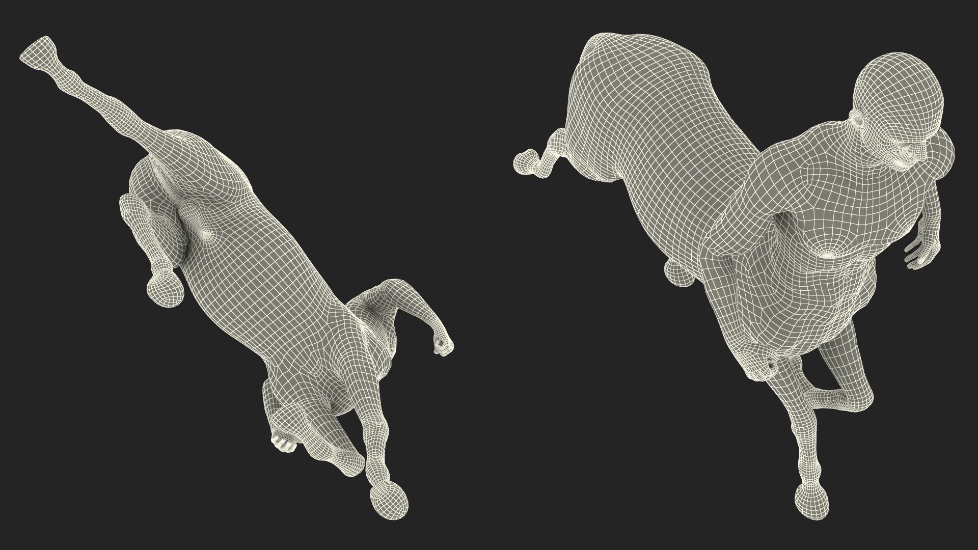 3D Male Centaur Walking Pose Fur For Maya Model - TurboSquid 2425202