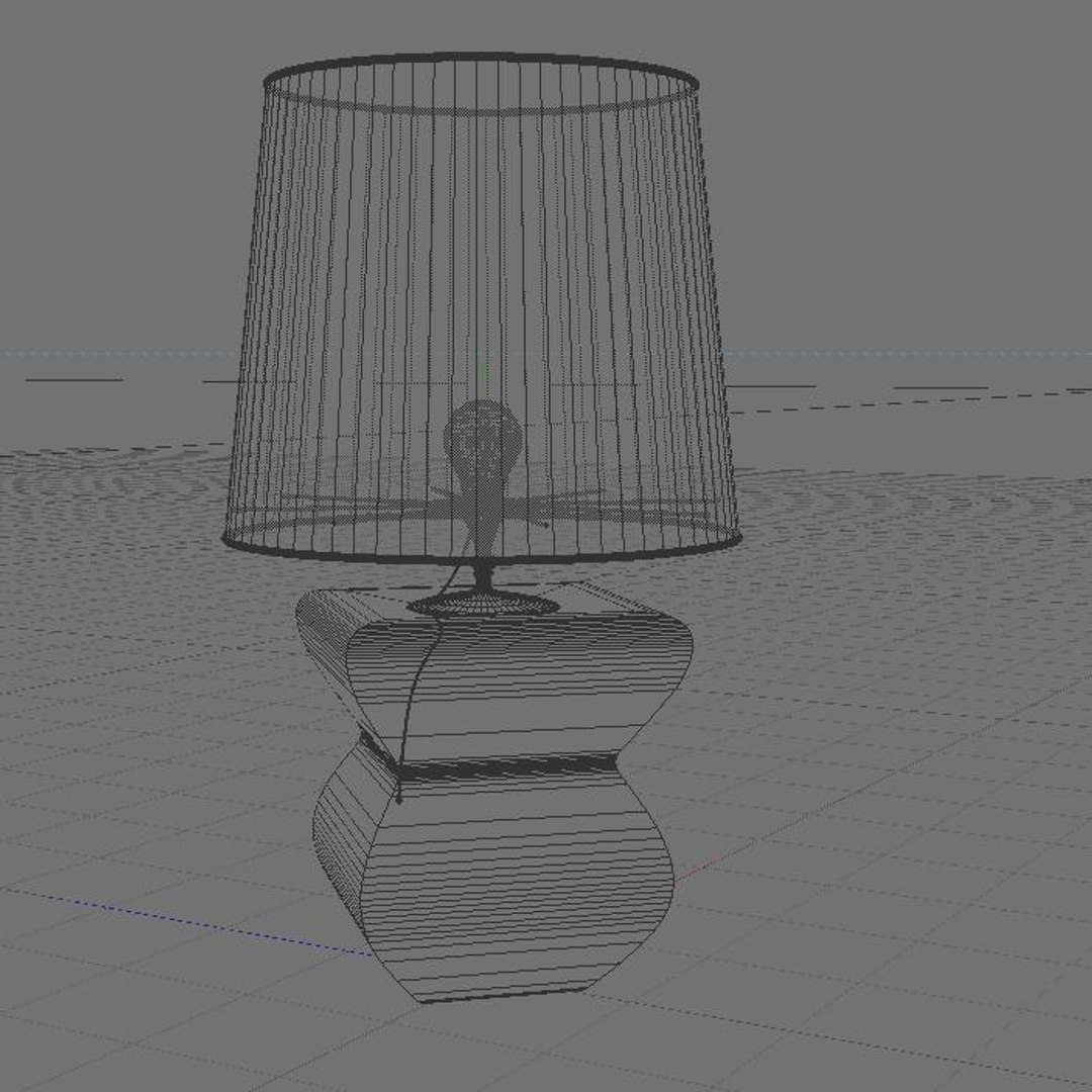 Realistic Lamp C4d