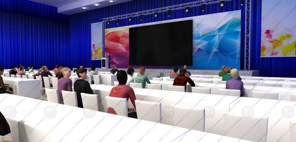 3D virtual stage model - TurboSquid 1670642