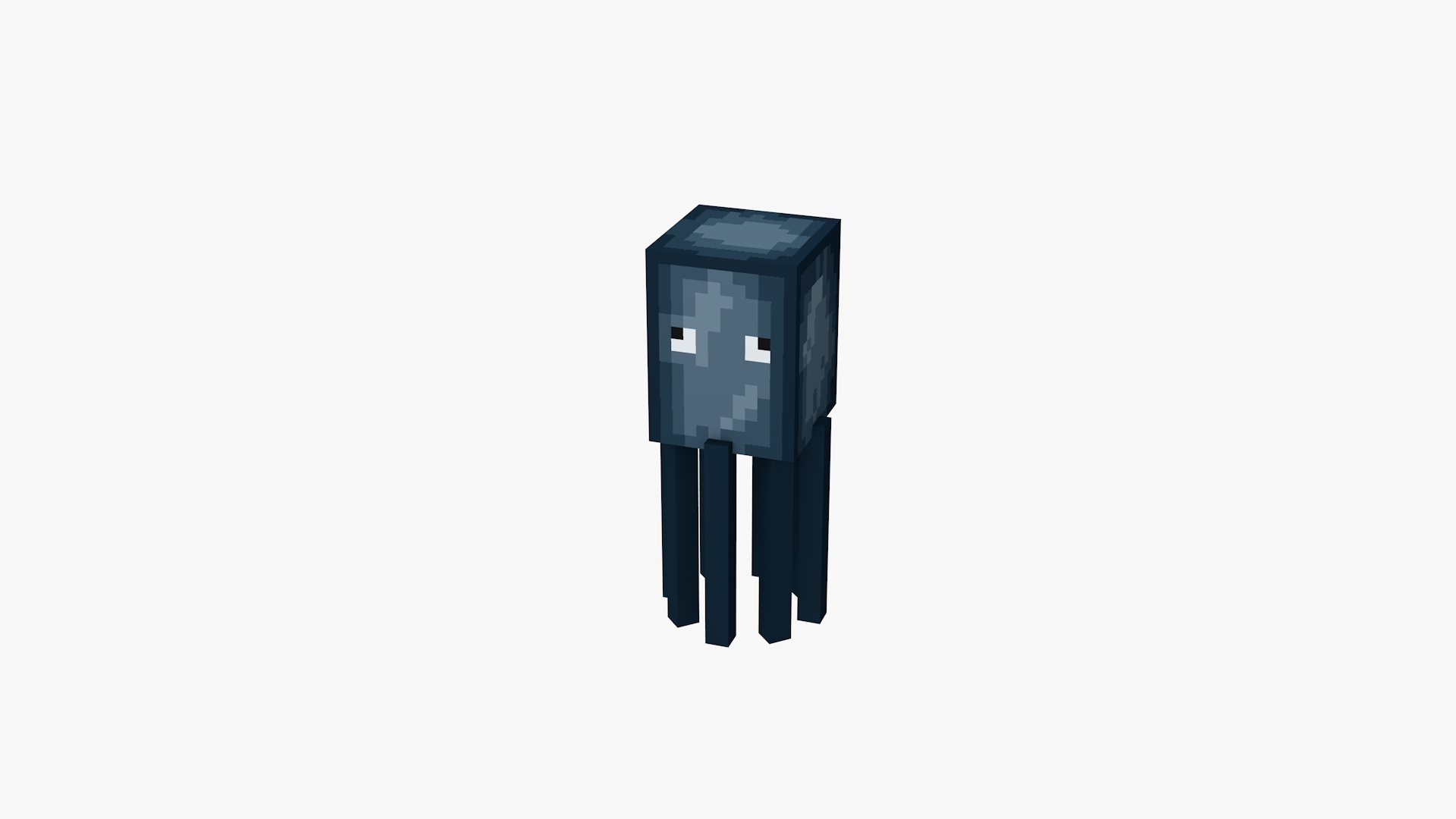 Squid Minecraft 3D Model - TurboSquid 2364712