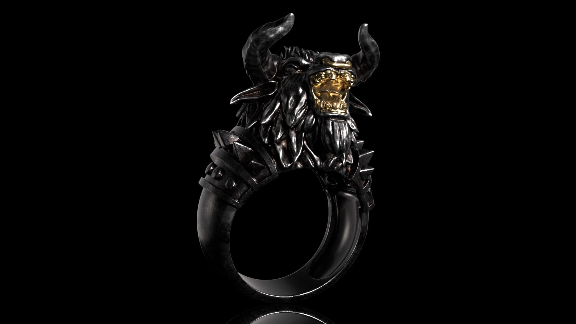 3D Minotaur Ring Model - TurboSquid 2294568