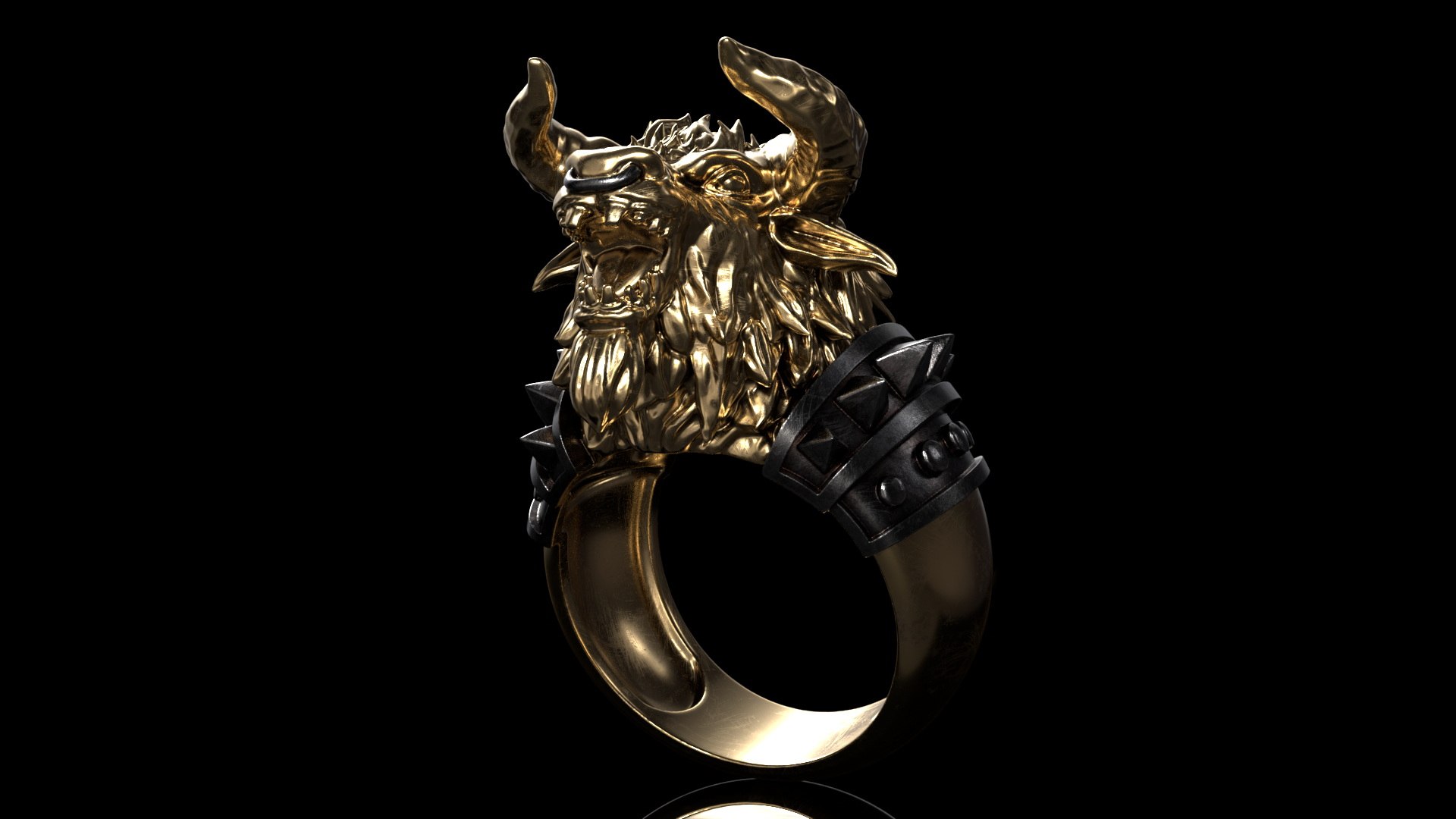 3D Minotaur Ring Model - TurboSquid 2294568