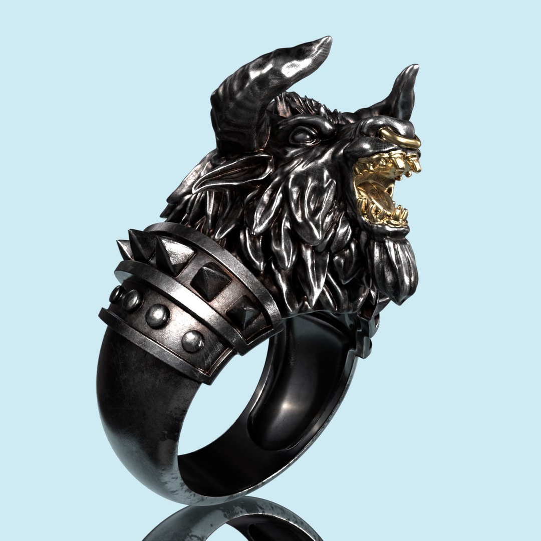 3D Minotaur Ring Model - TurboSquid 2294568