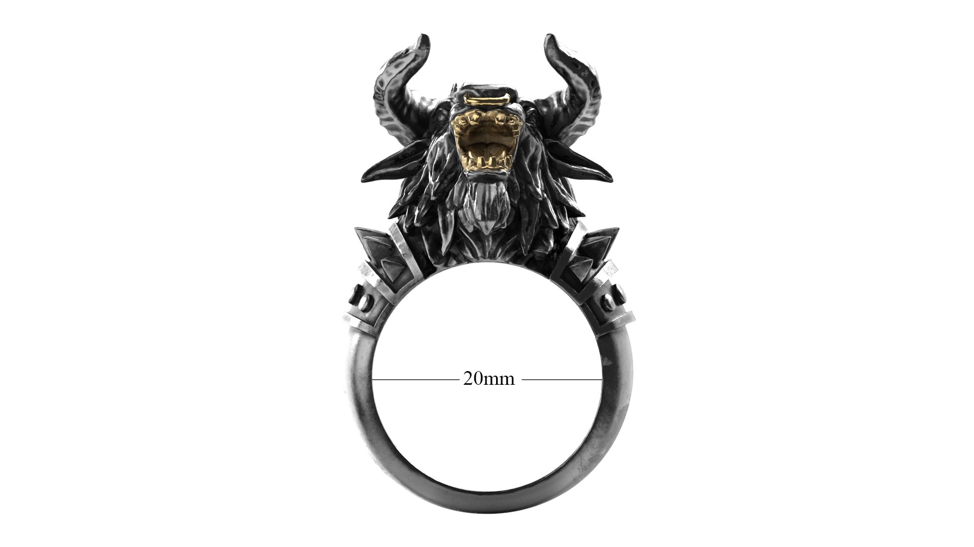 3D Minotaur Ring Model - TurboSquid 2294568
