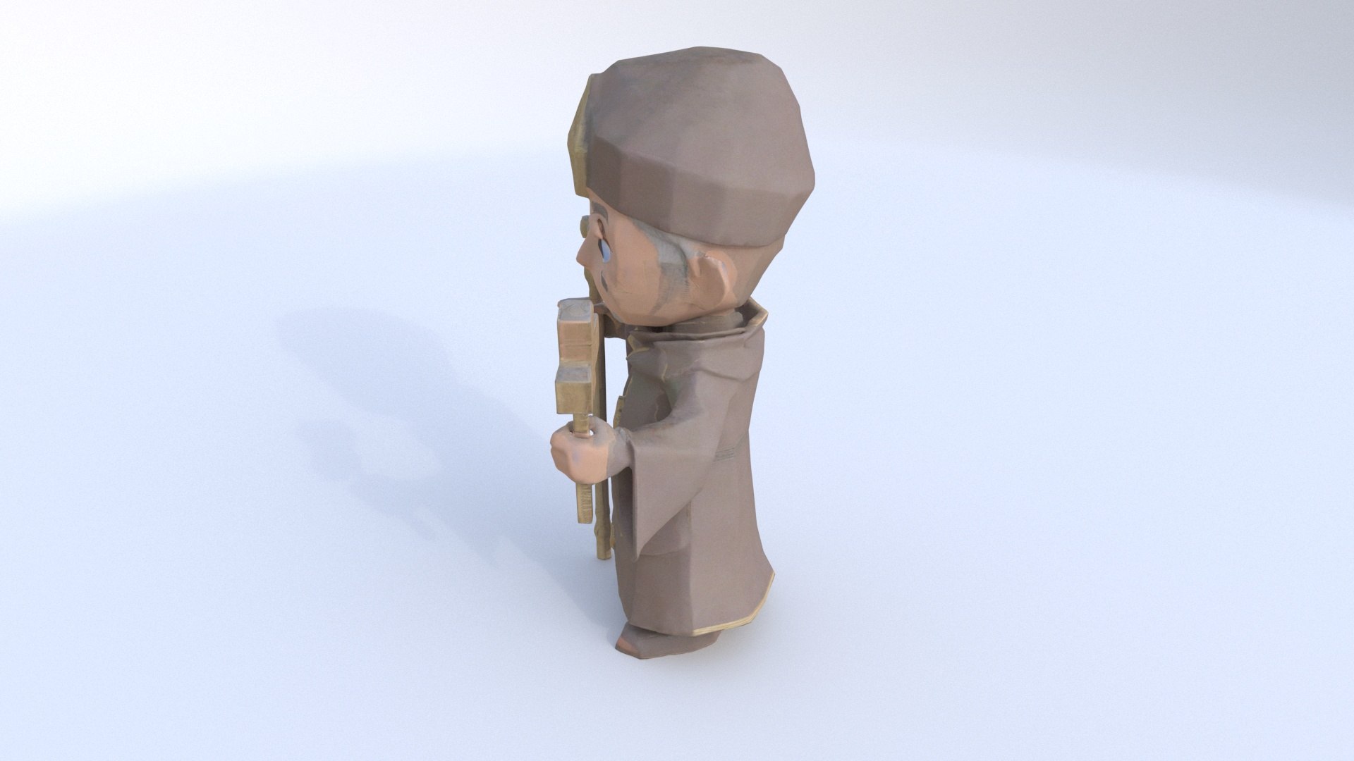 3D Priest 1 Model - TurboSquid 2331310