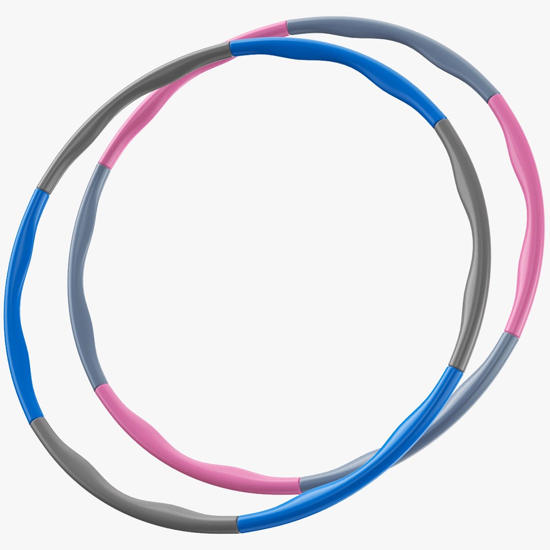 Hula Hoop Set Model - TurboSquid 1758163