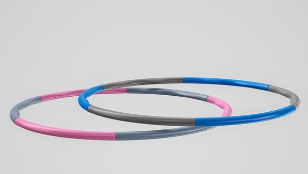 Hula Hoop Set model - TurboSquid 1758163