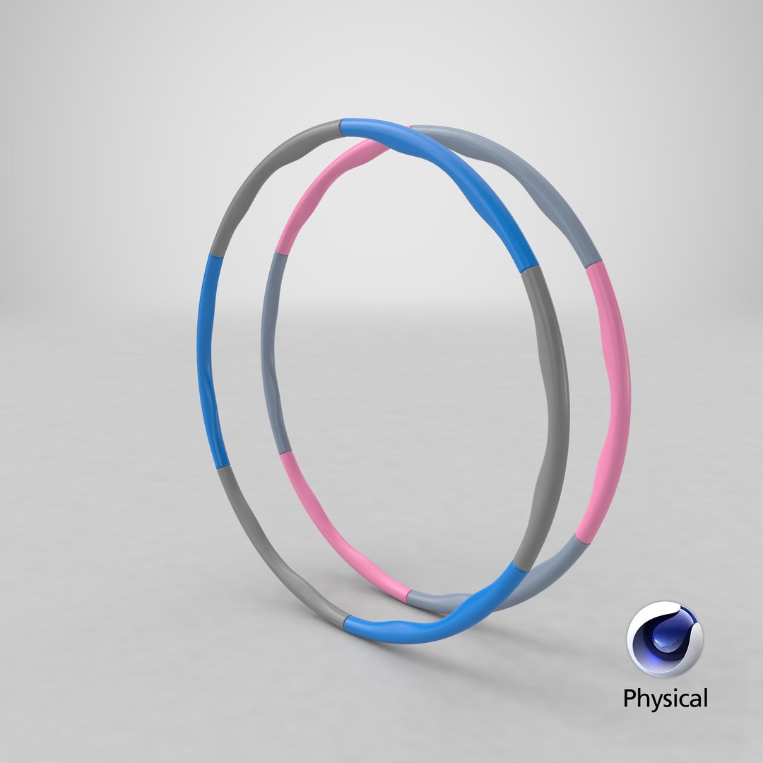 Hula Hoop Set Model - TurboSquid 1758163