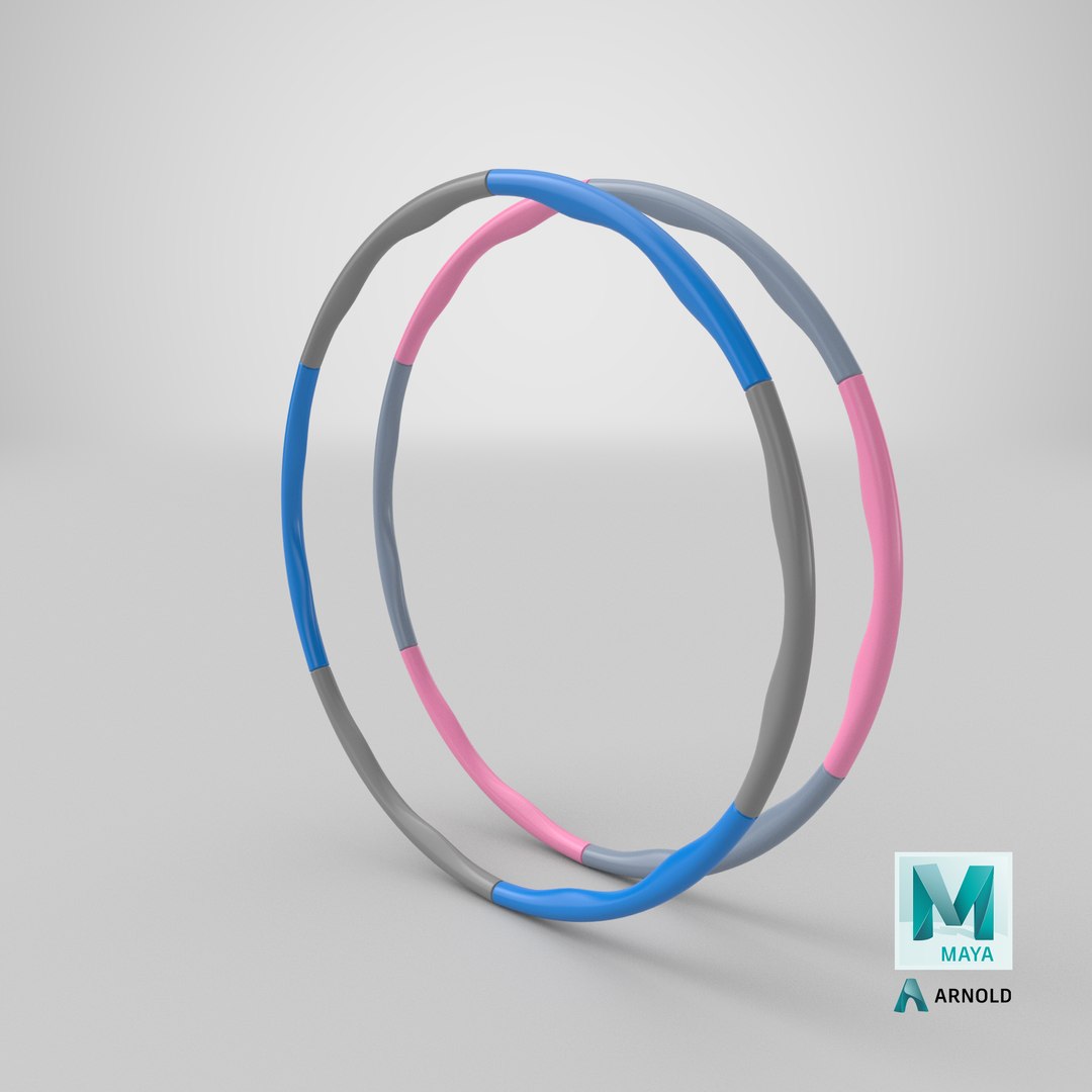 Hula Hoop Set Model - TurboSquid 1758163