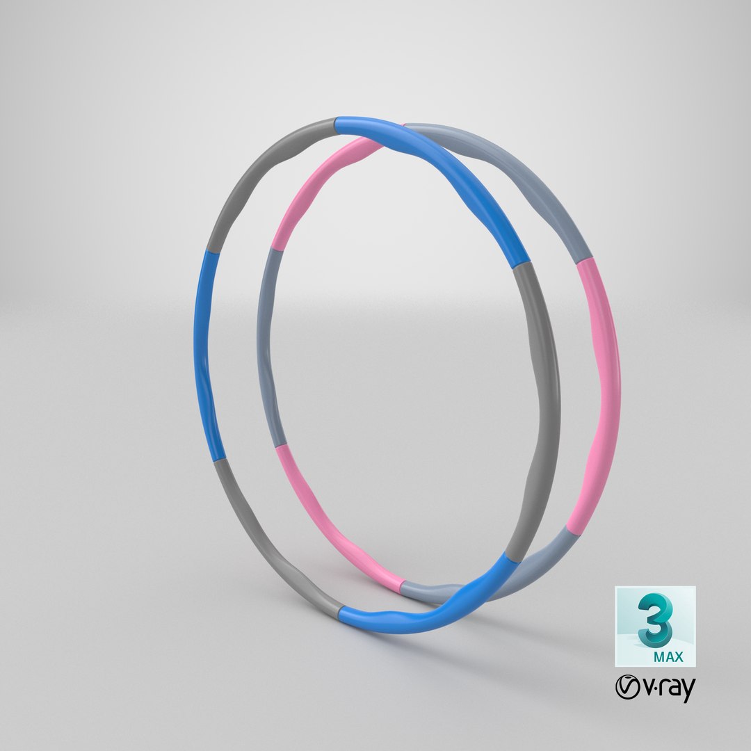 Hula Hoop Set Model - TurboSquid 1758163