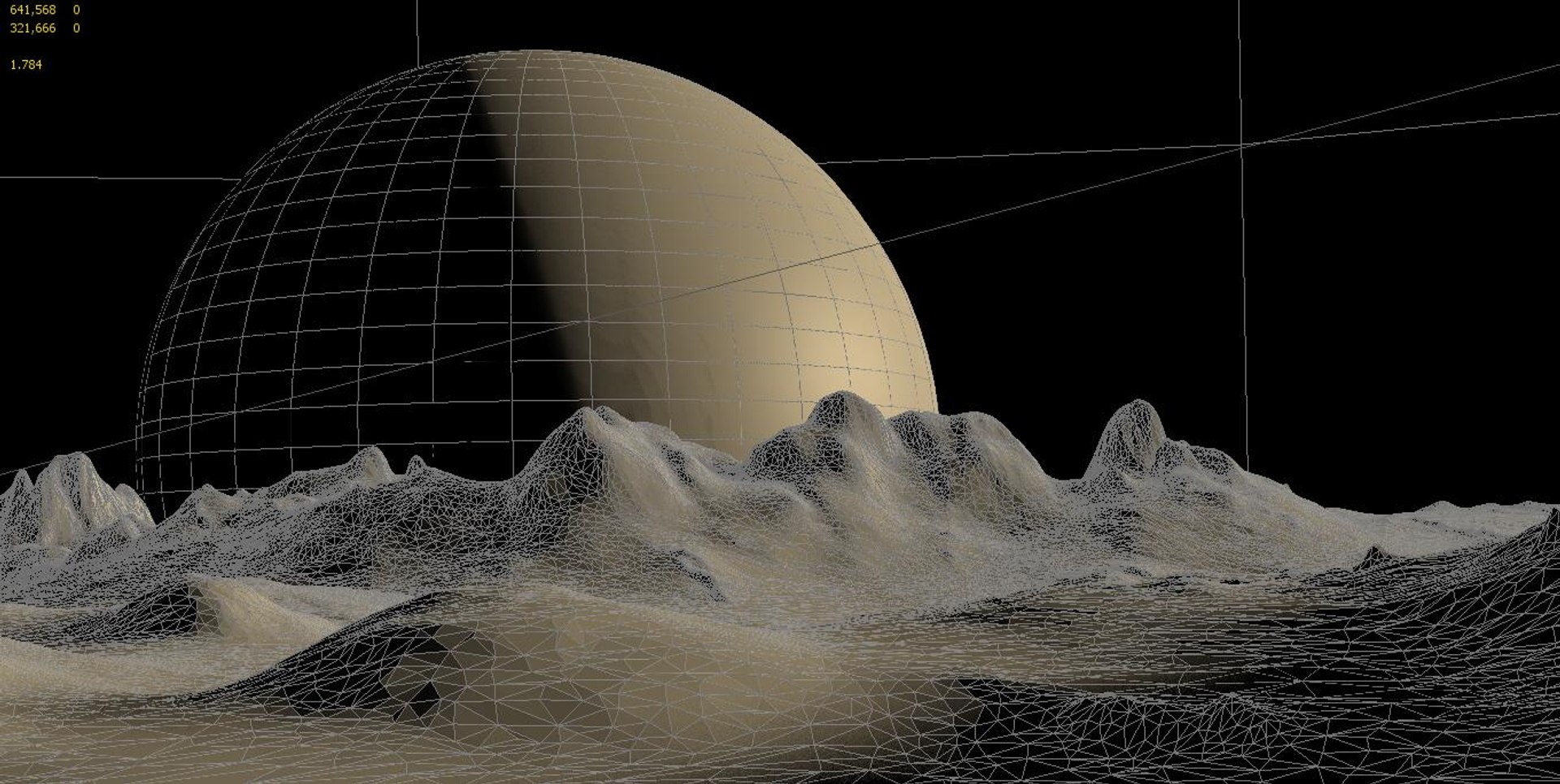 Alien mountains glacier peaks 3D model - TurboSquid 1621520