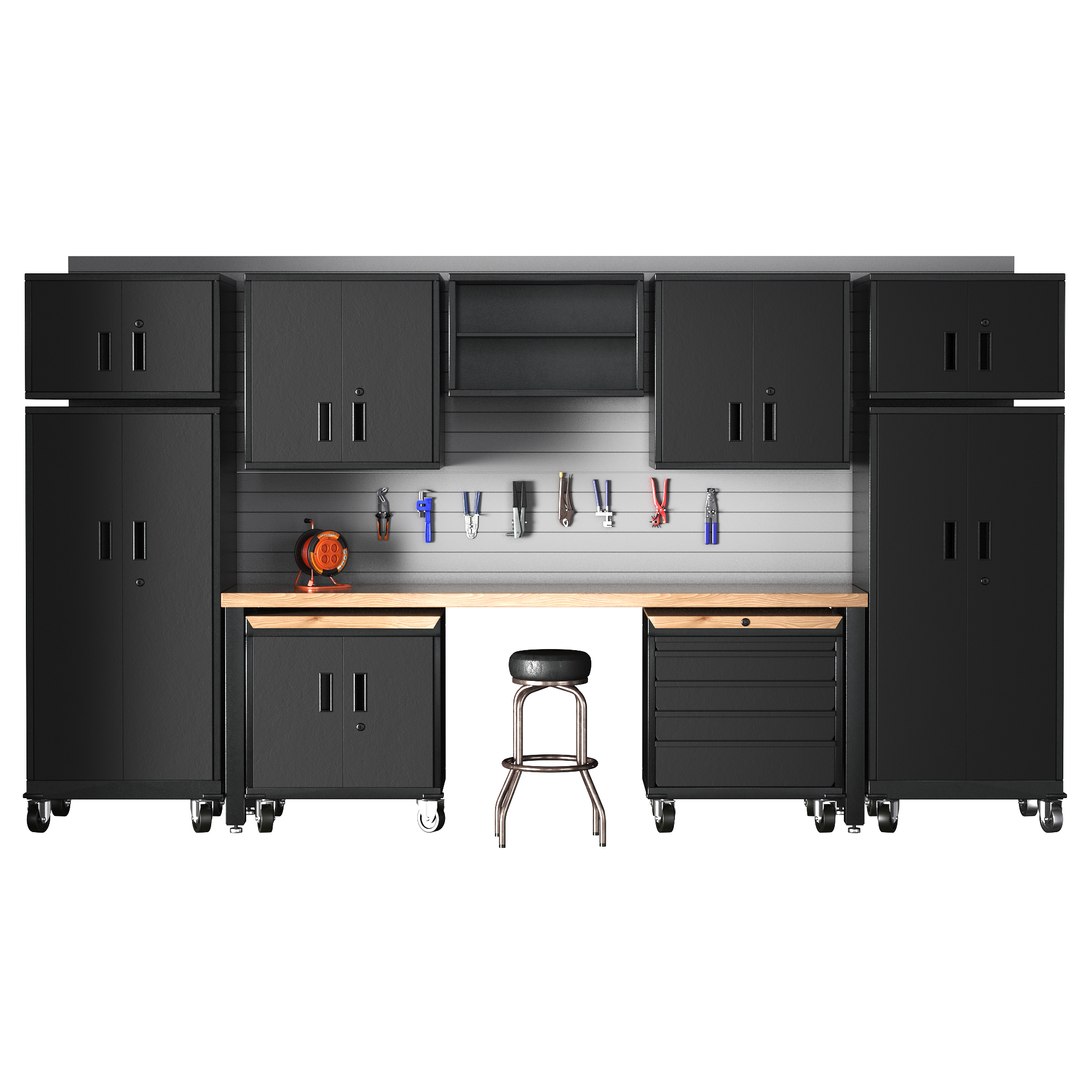 Modular Tool Storage Cabinet 3D Model Model - TurboSquid 2272519