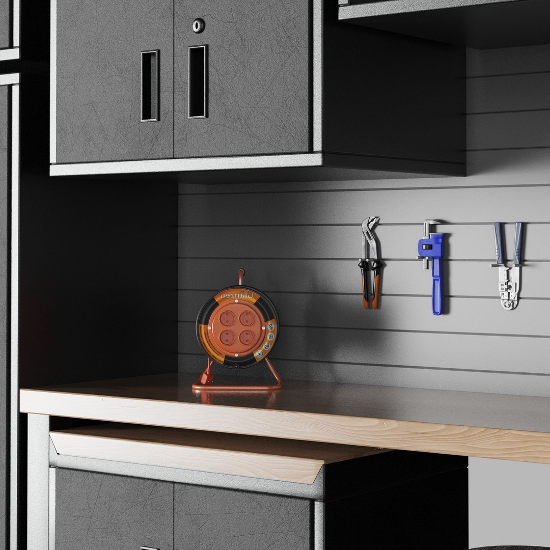 Modular Tool Storage Cabinet 3D Model Model - TurboSquid 2272519