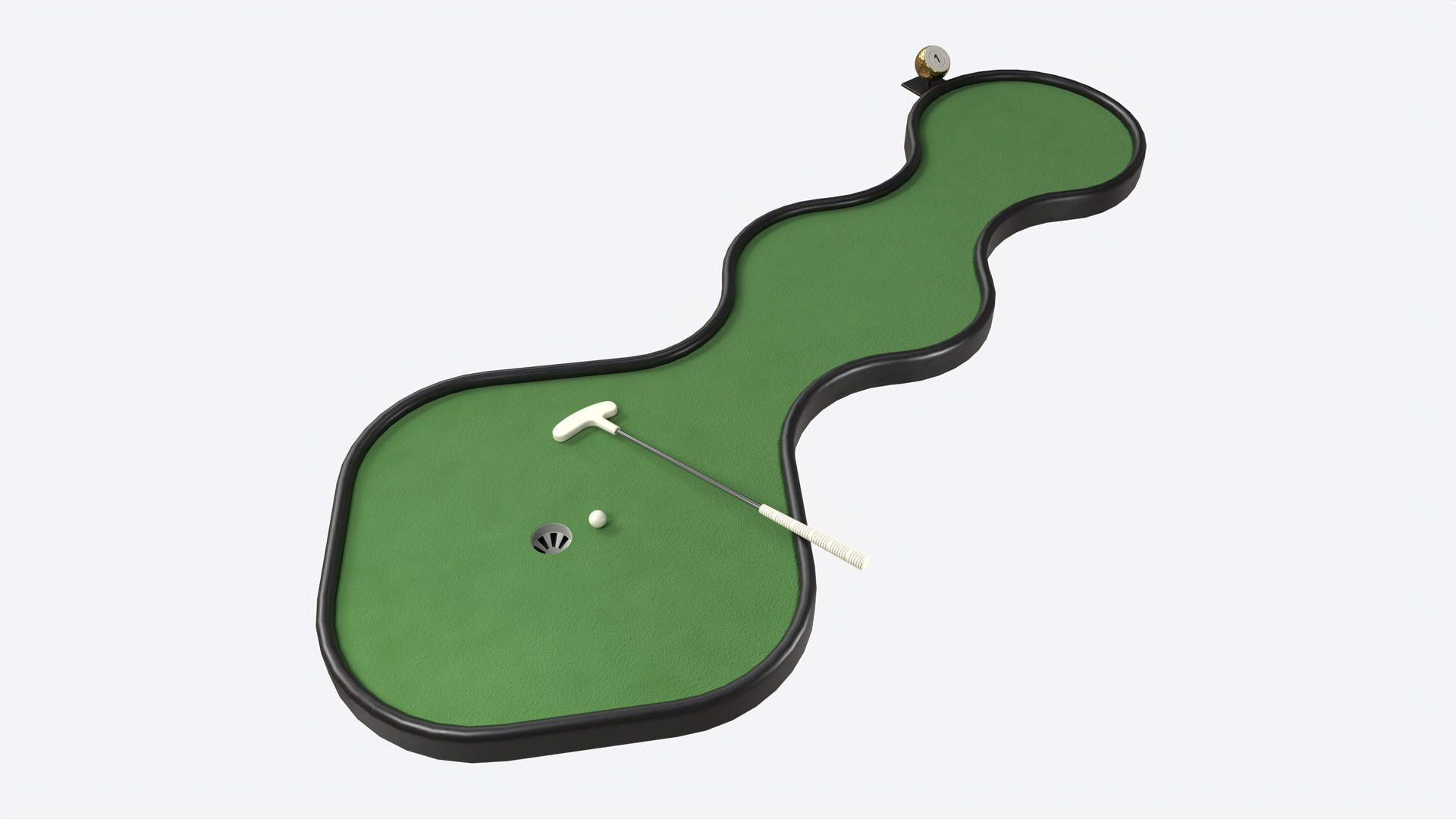 Miniature Golf Course 01 3D Model - TurboSquid 2114392