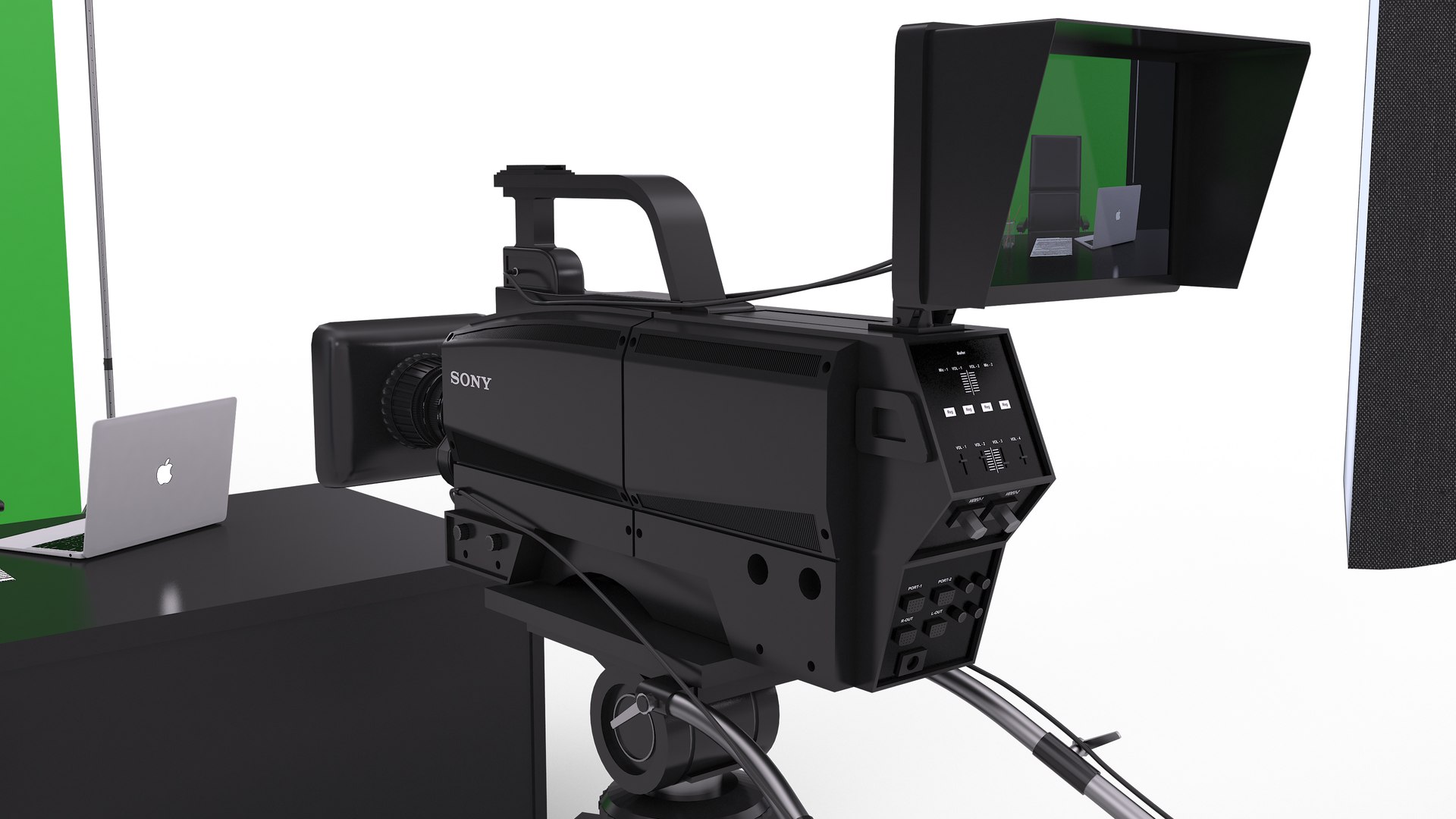 3D Studio Setup Model - TurboSquid 2121566