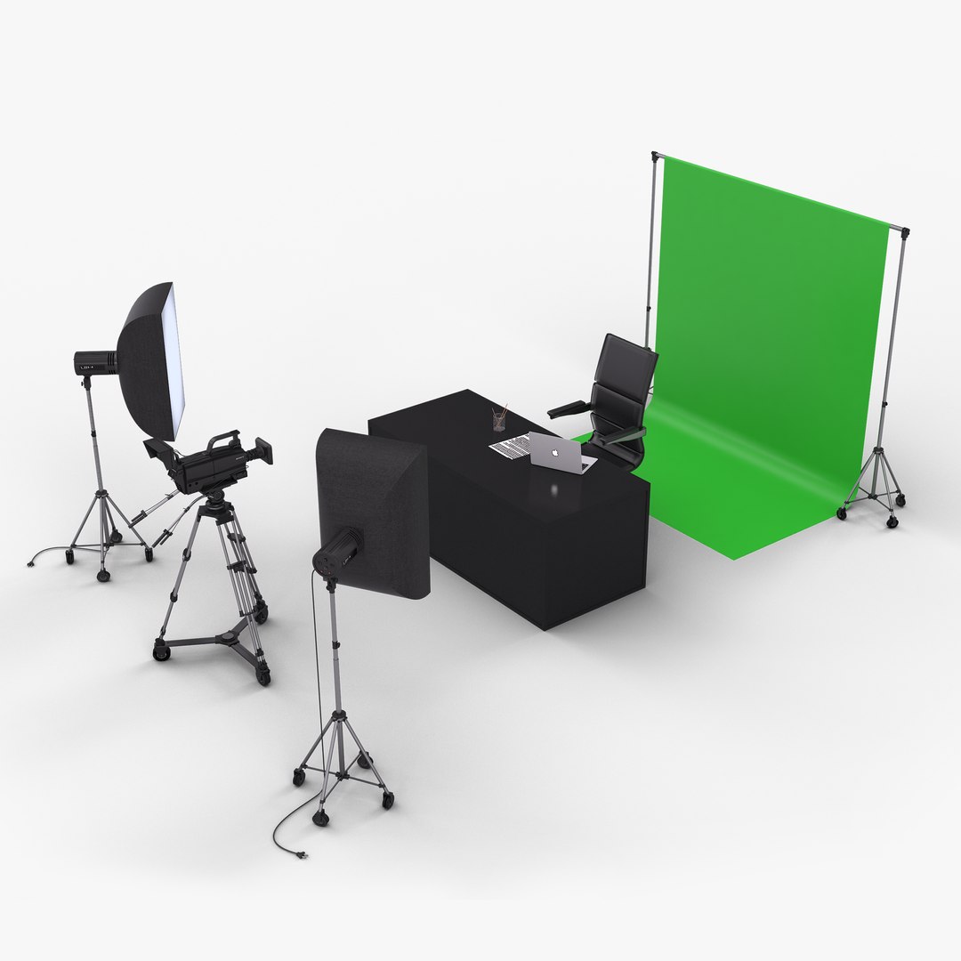3D Studio Setup Model - TurboSquid 2121566