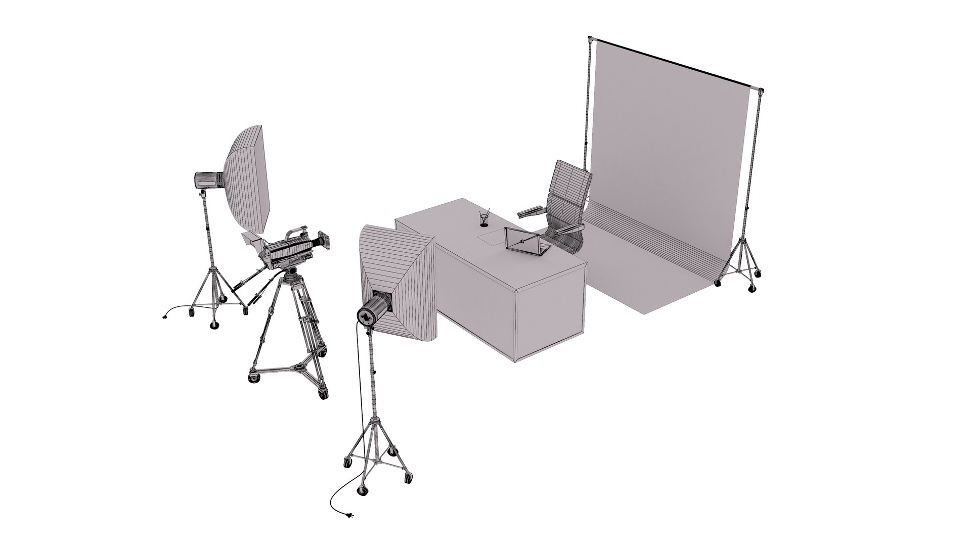 3D Studio Setup Model - TurboSquid 2121566