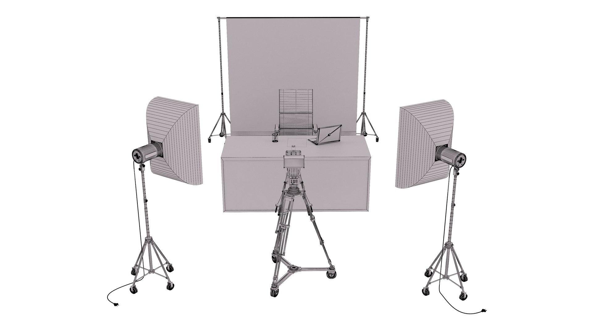 3D Studio Setup Model - TurboSquid 2121566
