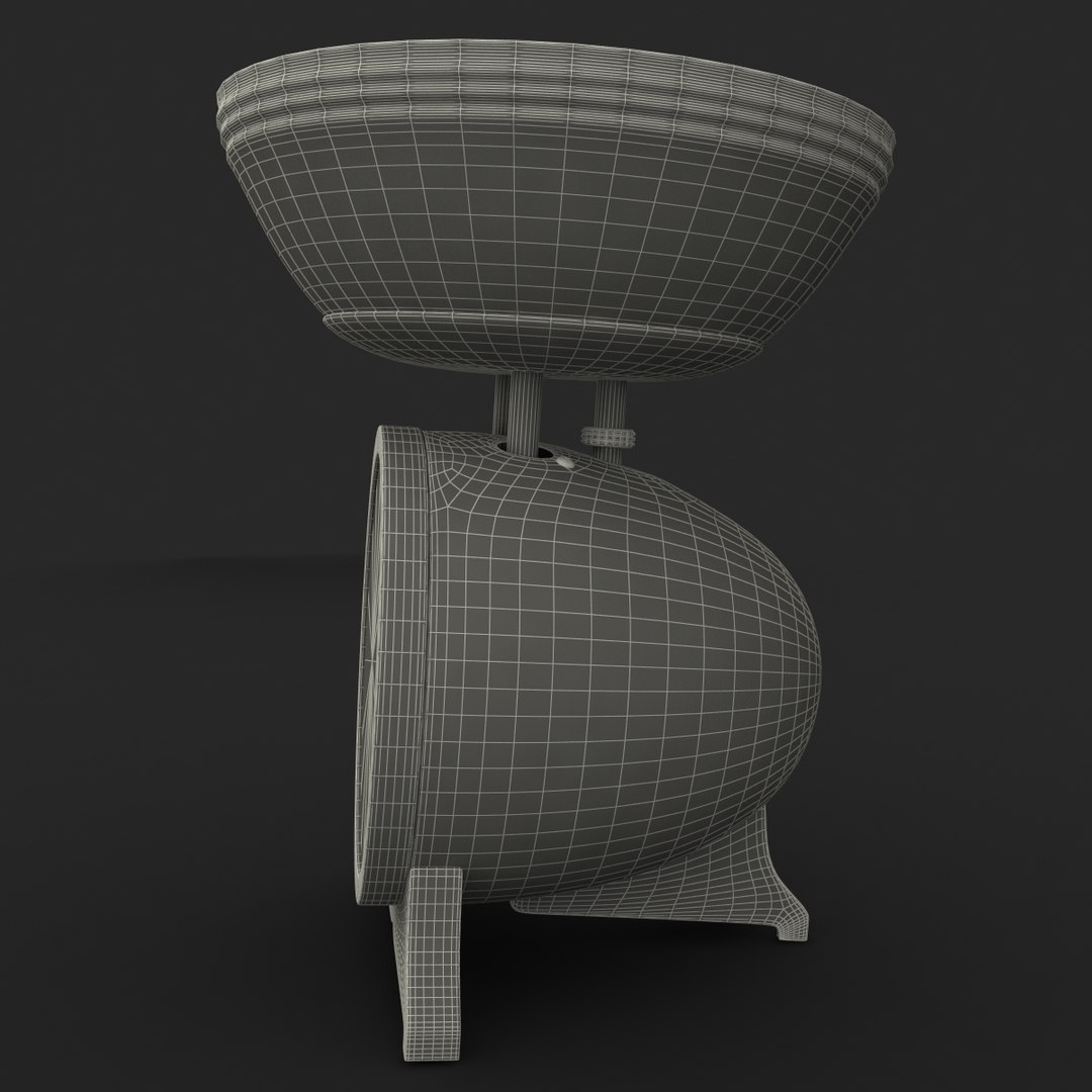 3d Kitchen Craft Mechanical Scales Model