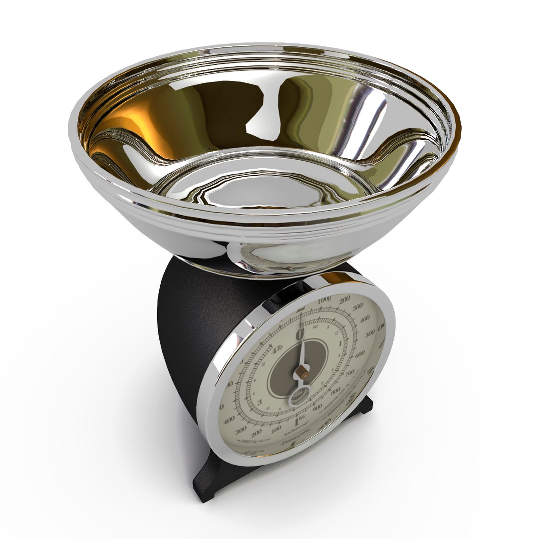 3d Kitchen Craft Mechanical Scales Model