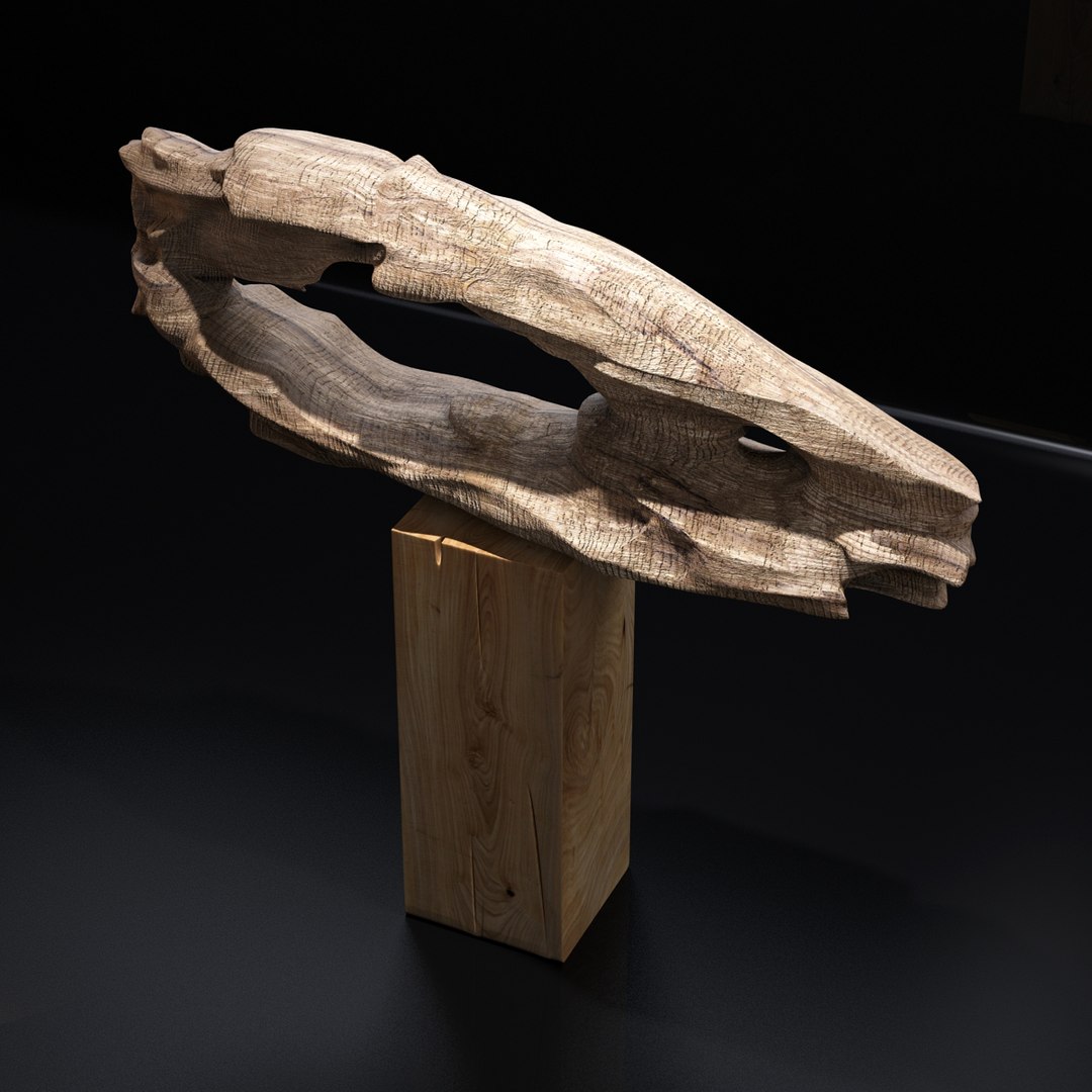 3D Model Teak Sculpture - TurboSquid 1173560