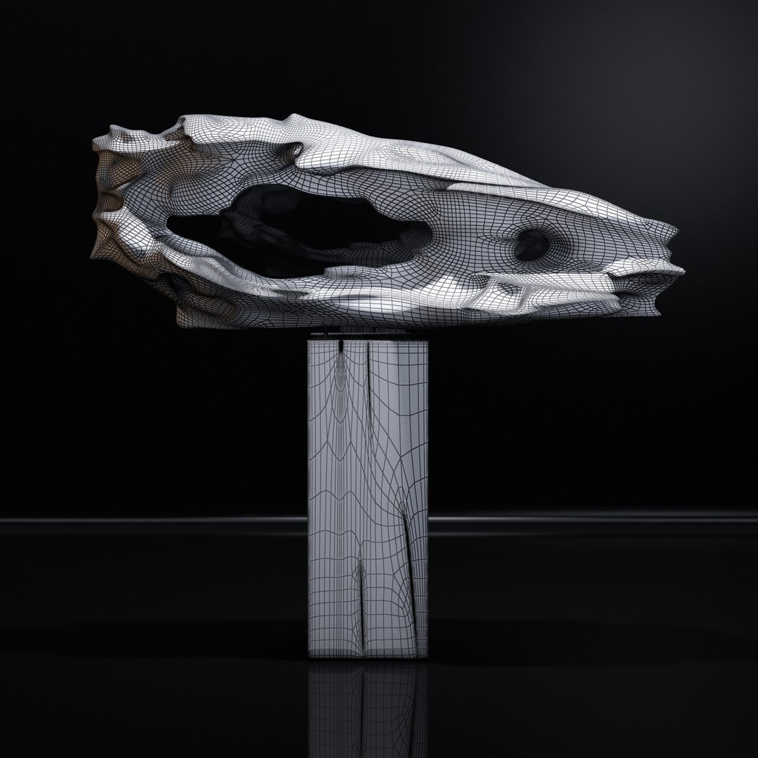 3D Model Teak Sculpture - TurboSquid 1173560